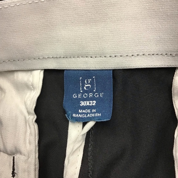 George | Pants | G George Mens Pants 332 Black | Poshmark